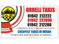 Orrell Taxis, Wigan | Taxis & Private Hire Vehicles - Yell