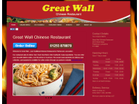 Great Wall Chinese Restaurant, Fleetwood | Chinese Restaurants - Yell
