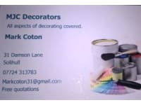 MJC Decorators, Solihull | Painters & Decorators - Yell