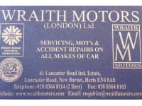 Wraith Motors, Barnet | Garage Services - Yell