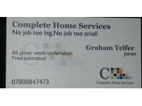 Complete Home Services, Gourock | Carpenters & Joiners - Yell