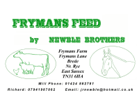 Newble Bros, Rye | Animal Feed Suppliers - Yell