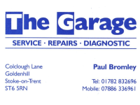 The Garage, Stoke-On-Trent | Garage Services - Yell