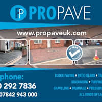 ProPave UK, Wigston | Paving & Driveways - Yell