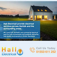 Hall Electrical, King's Lynn | Electricians - Yell