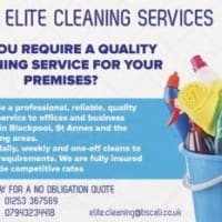 Elite Cleaning Services, Blackpool | Office Cleaners - Yell