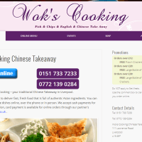 Woks Cooking Chinese Takeaway, Liverpool | Takeaway Food - Yell