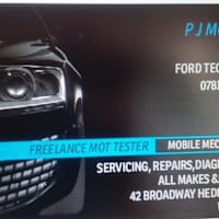 P J Motors, Cannock | Mobile Mechanics - Yell