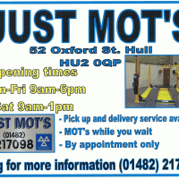 Just M O T's Hull Ltd, Hull | Mot Testing - Yell