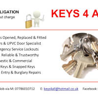 Keys 4 All, Leicester | Locksmiths - Yell