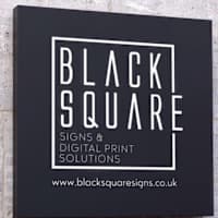 Black Square Signature Wee | Sign Makers - Yell