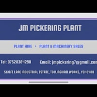 JM Pickering Plant Ltd, York | Plant & Machinery Hire - Yell