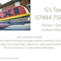 G's Taxi, Selby | Taxis & Private Hire Vehicles - Yell