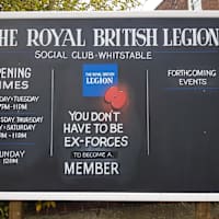 The Royal British Legion, Whitstable | Clubs & Associations - Yell
