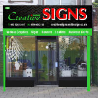 Creative Signs & Design Ltd, Ilford | Sign Makers - Yell