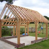 AJP Log Construction & Woodland Products, Andover | Timber Frame ...