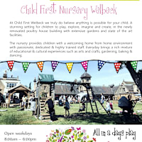 Child First Welbeck, Worksop | Day Nurseries - Yell