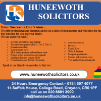 Huneewoth Solicitors, Croydon | Legal Services - Yell