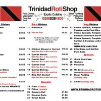 Trinidad Roti Shop, London | Takeaway Food - Yell