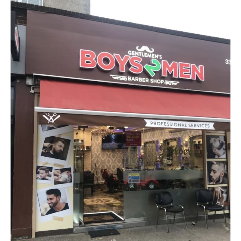 Boys to men barber store